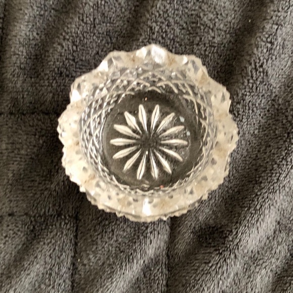 Vintage | Kitchen | Antique Cut Glass Salt Dish | Poshmark
